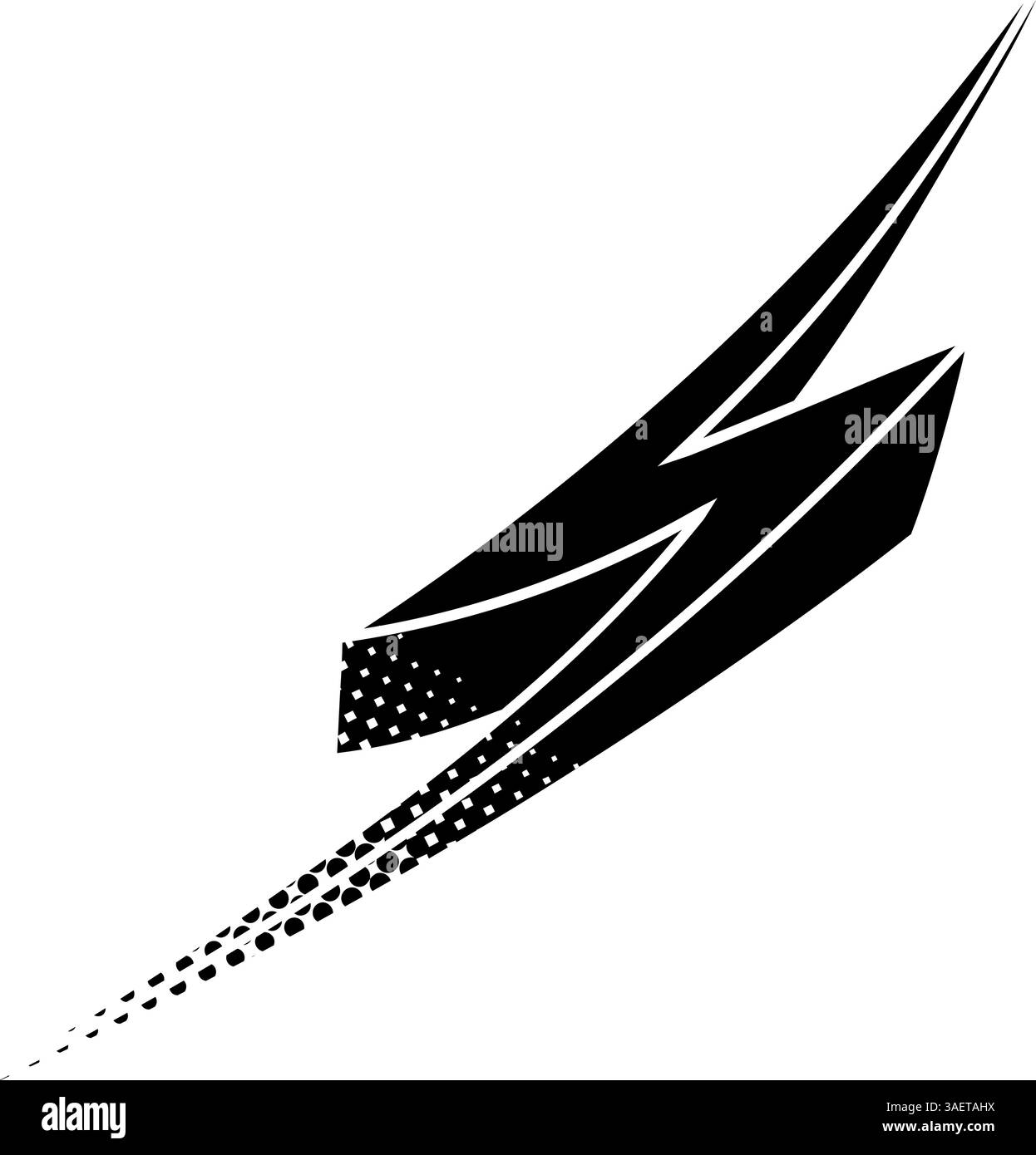 Storm effect thunder black Black and White Stock Photos & Images - Alamy