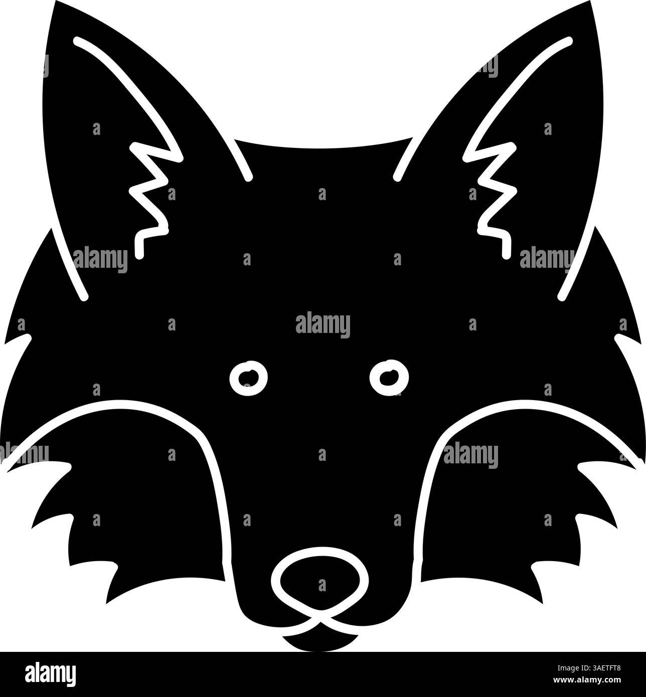 D fox Black and White Stock Photos & Images - Alamy