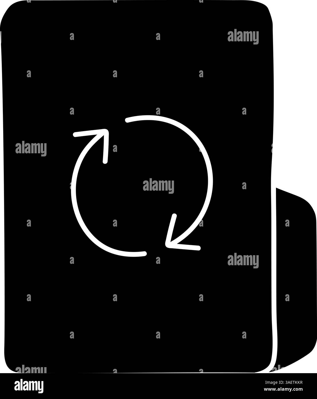 Synchronized vector vectors Black and White Stock Photos & Images - Alamy