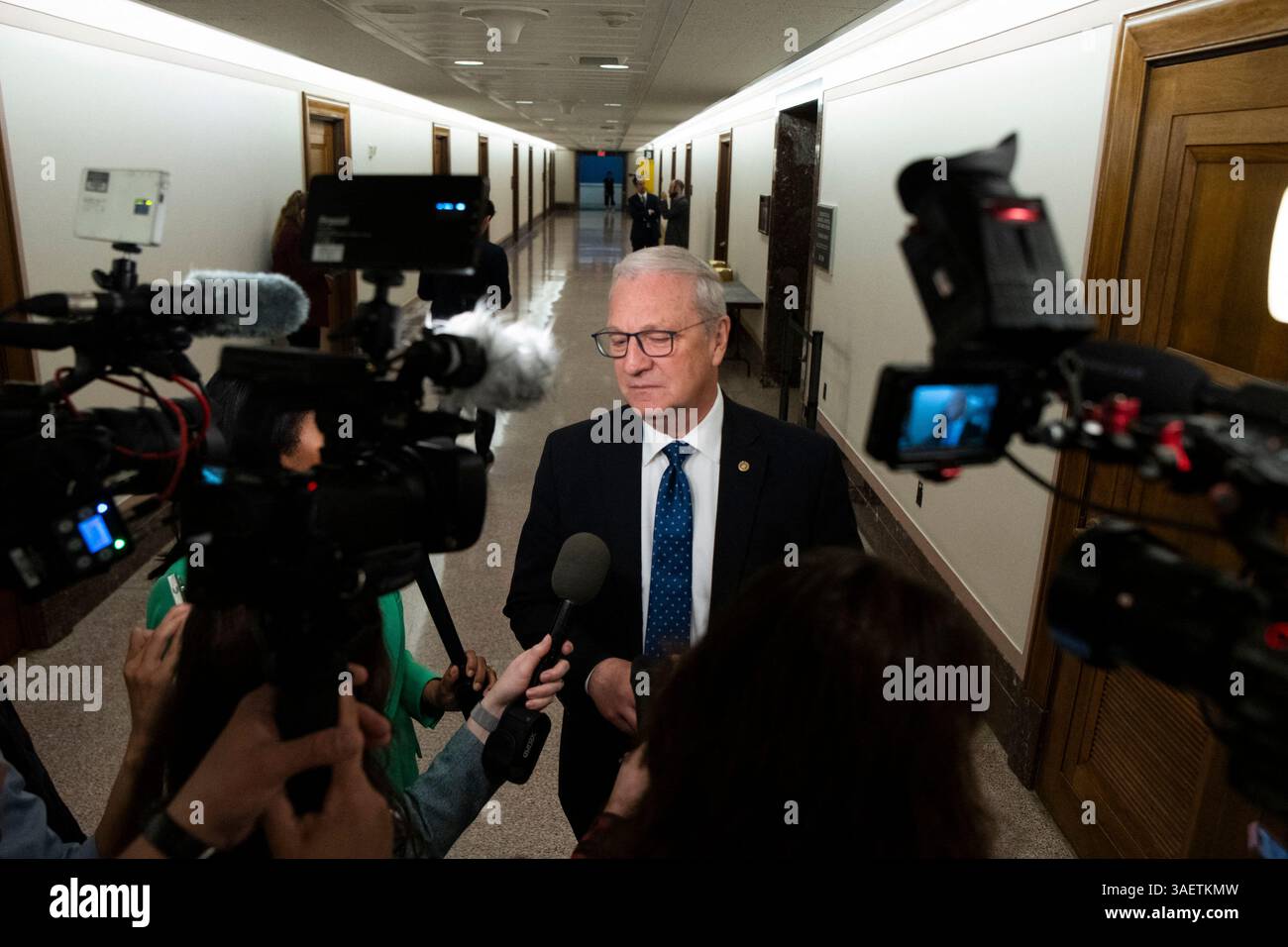 United States Senator Kevin Cramer (Republican of North Dakota) speaks ...