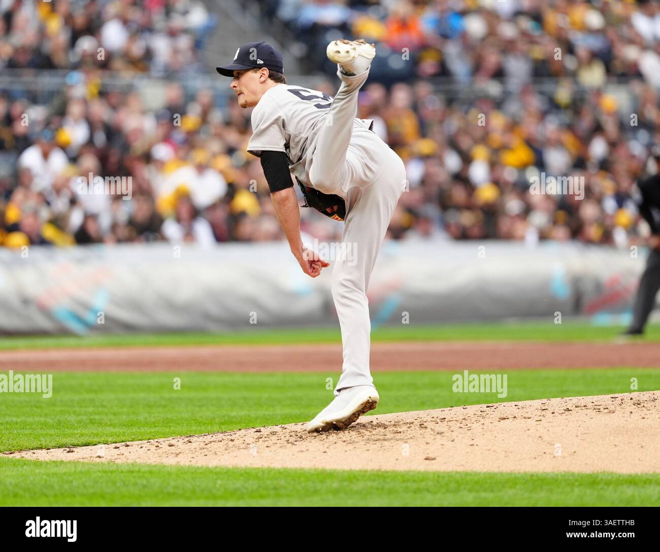 PITTSBURGH, PA - APRIL 04: New York Yankees pitcher Max Fried (54 ...