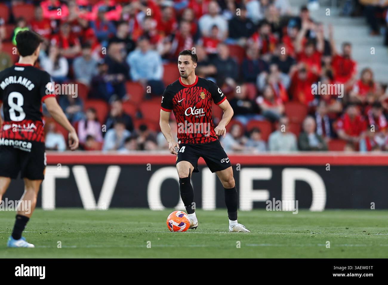 Palma de Mallorca, Spain. 5th Apr, 2025. Martin Valjent (Mallorca ...