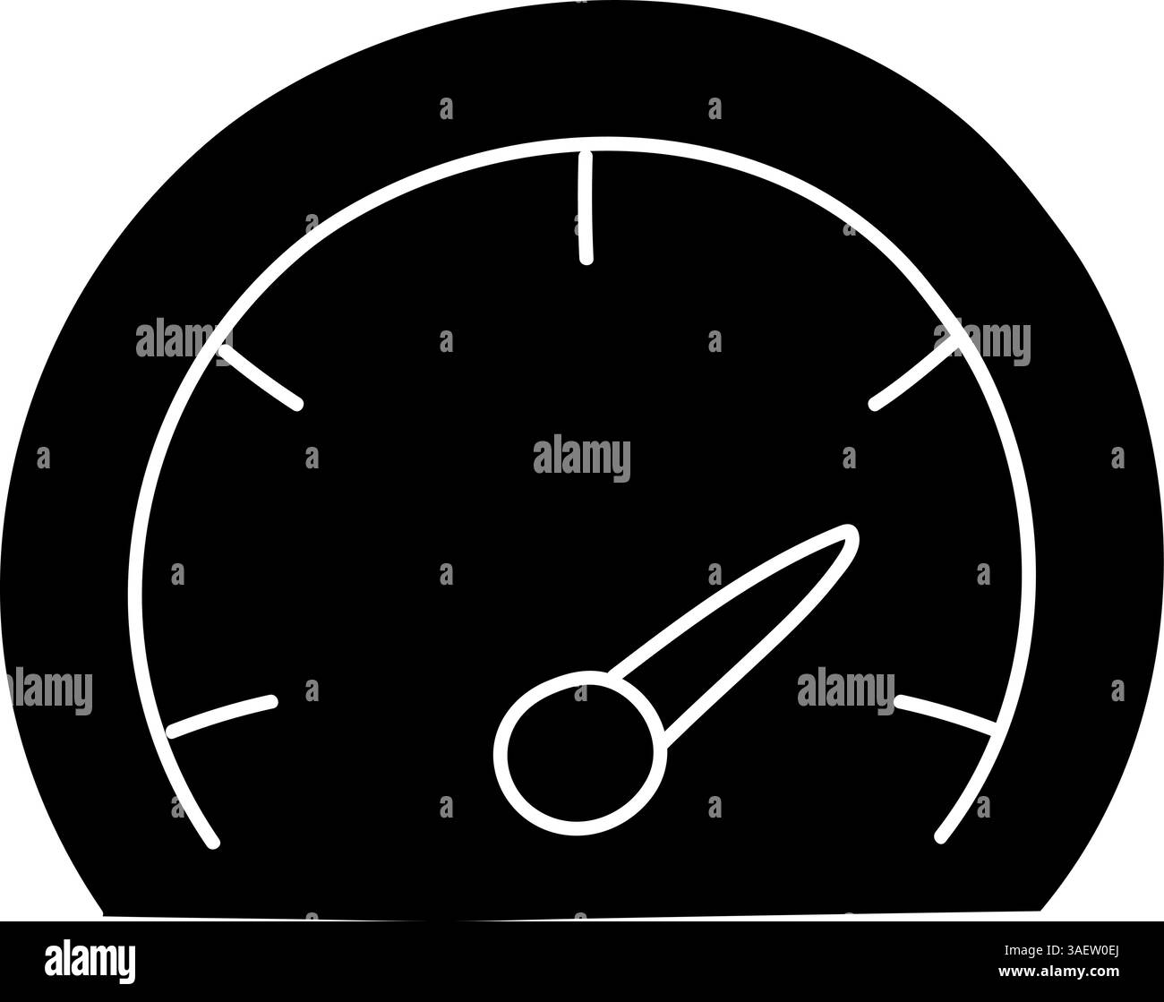 Dashboard black hand drawn icon Stock Vector Image & Art - Alamy