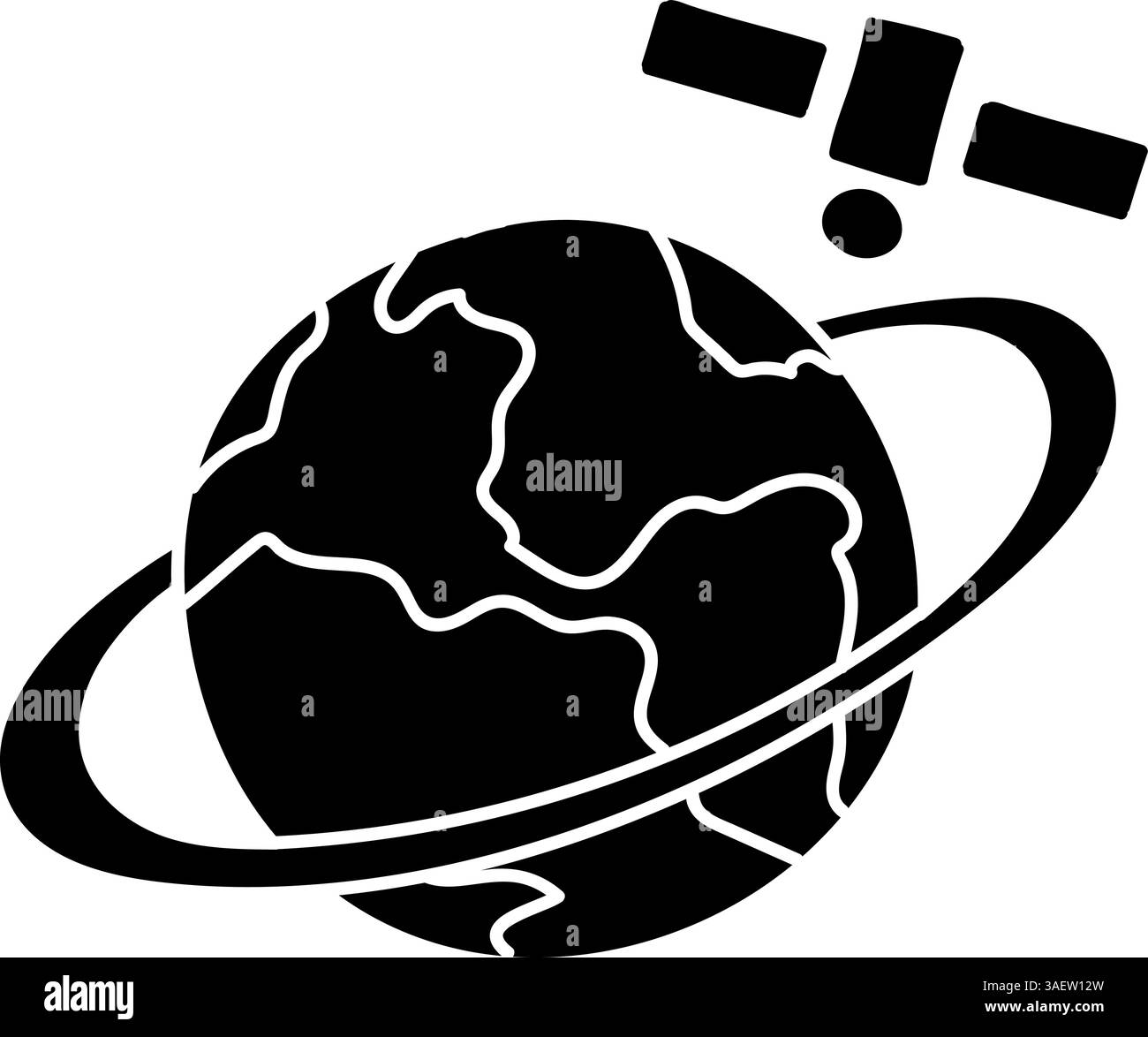 Africa satellite not dish not dishes Black and White Stock Photos ...