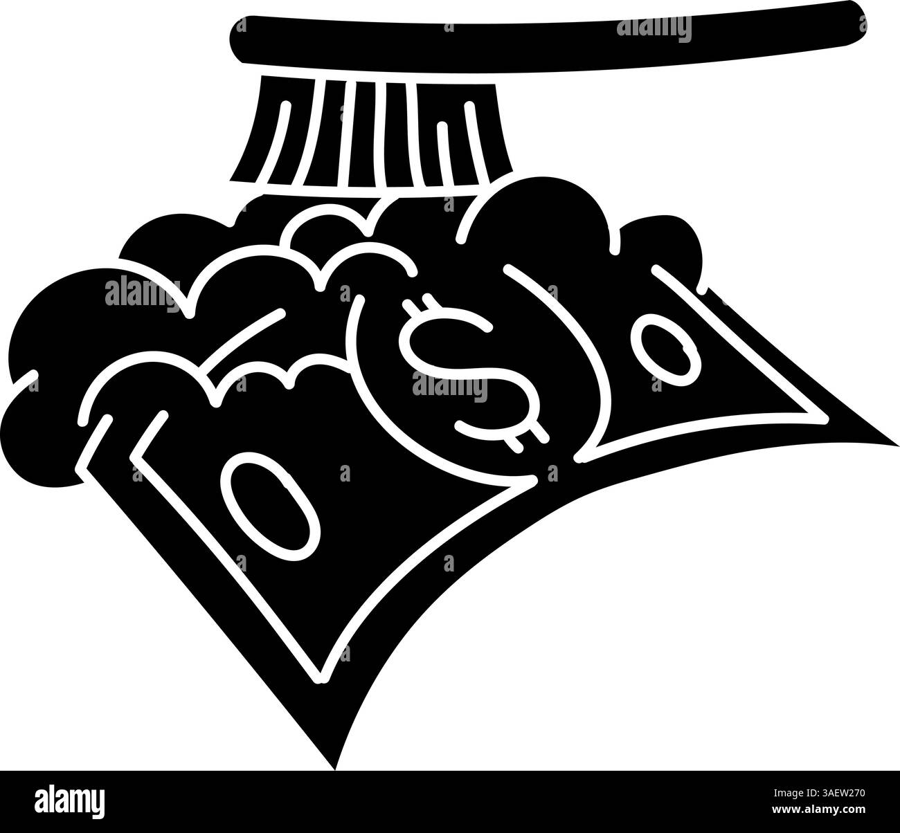 Money laundering icon black Cut Out Stock Images & Pictures - Alamy