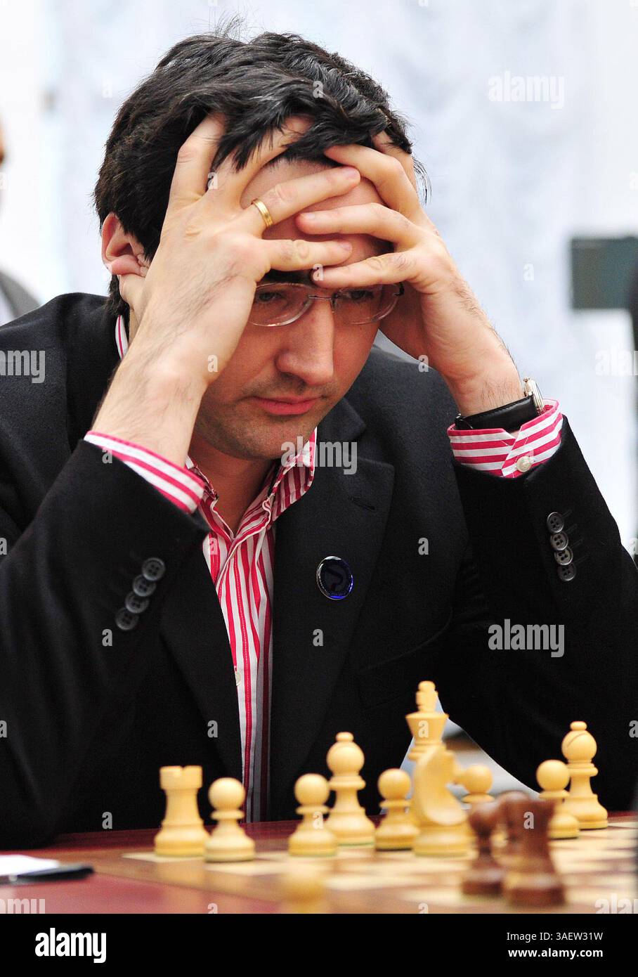 Grandmaster vladimir kramnik hi-res stock photography and images - Alamy