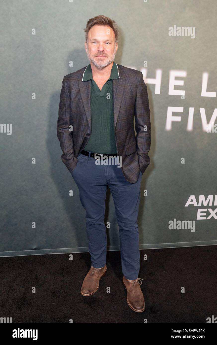 New York, USA. 06th Apr, 2025. Norbert Leo Butz attends opening night ...