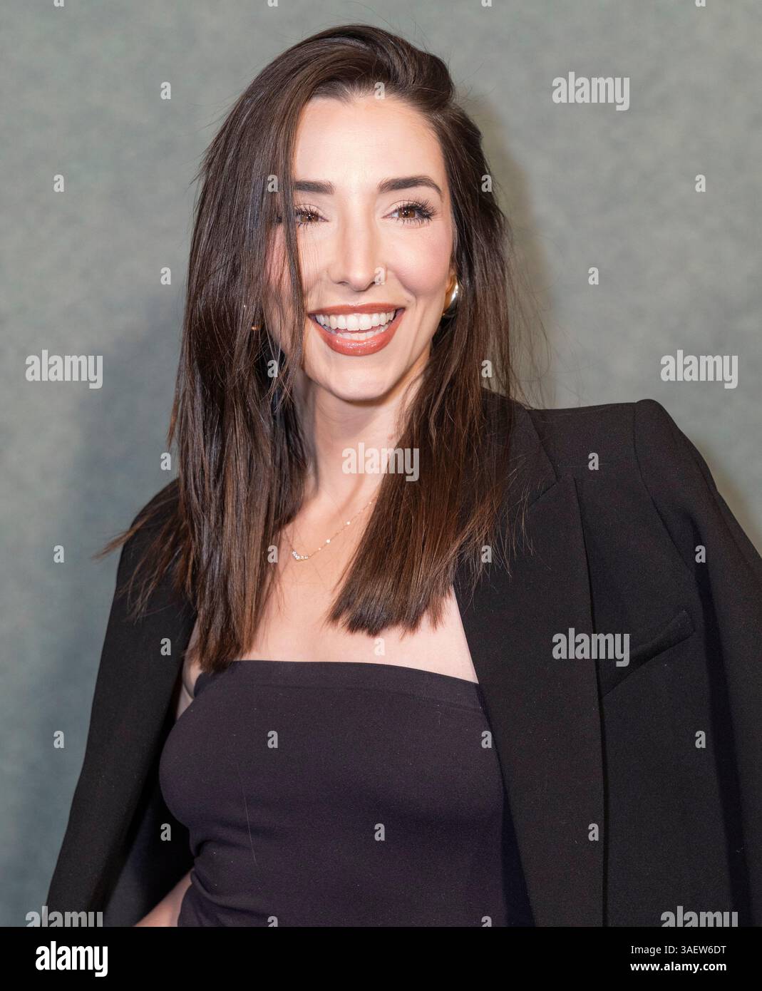 New York, NY, April 6, 2025: Kristen Carcone attends opening night of ...