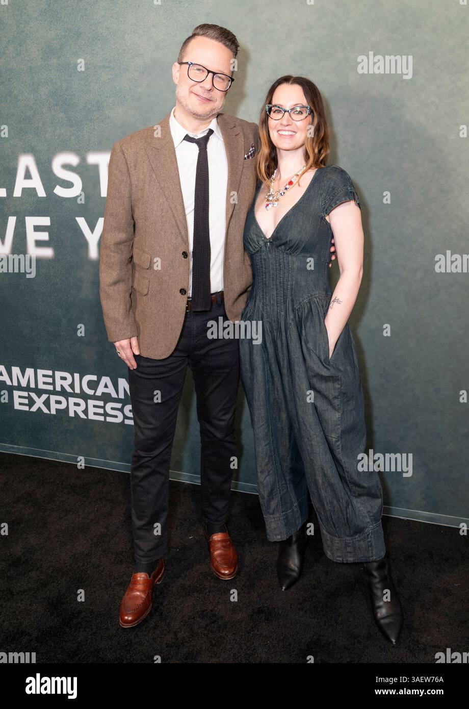 New York, USA. 06th Apr, 2025. Will Chase, Ingrid Michaelson attend ...