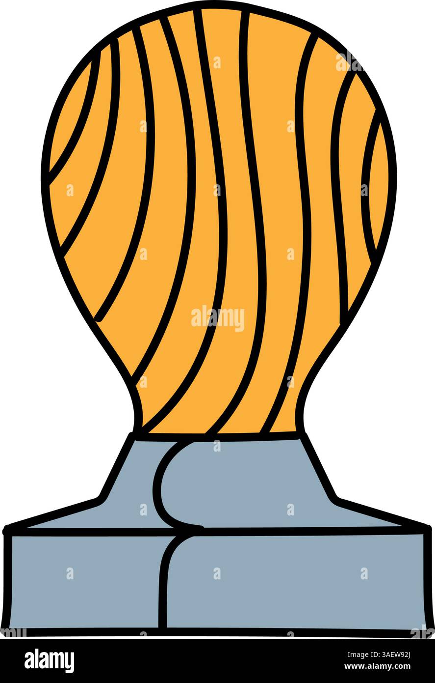 coffee tamper hand drawn color vector illustration Stock Vector Image ...