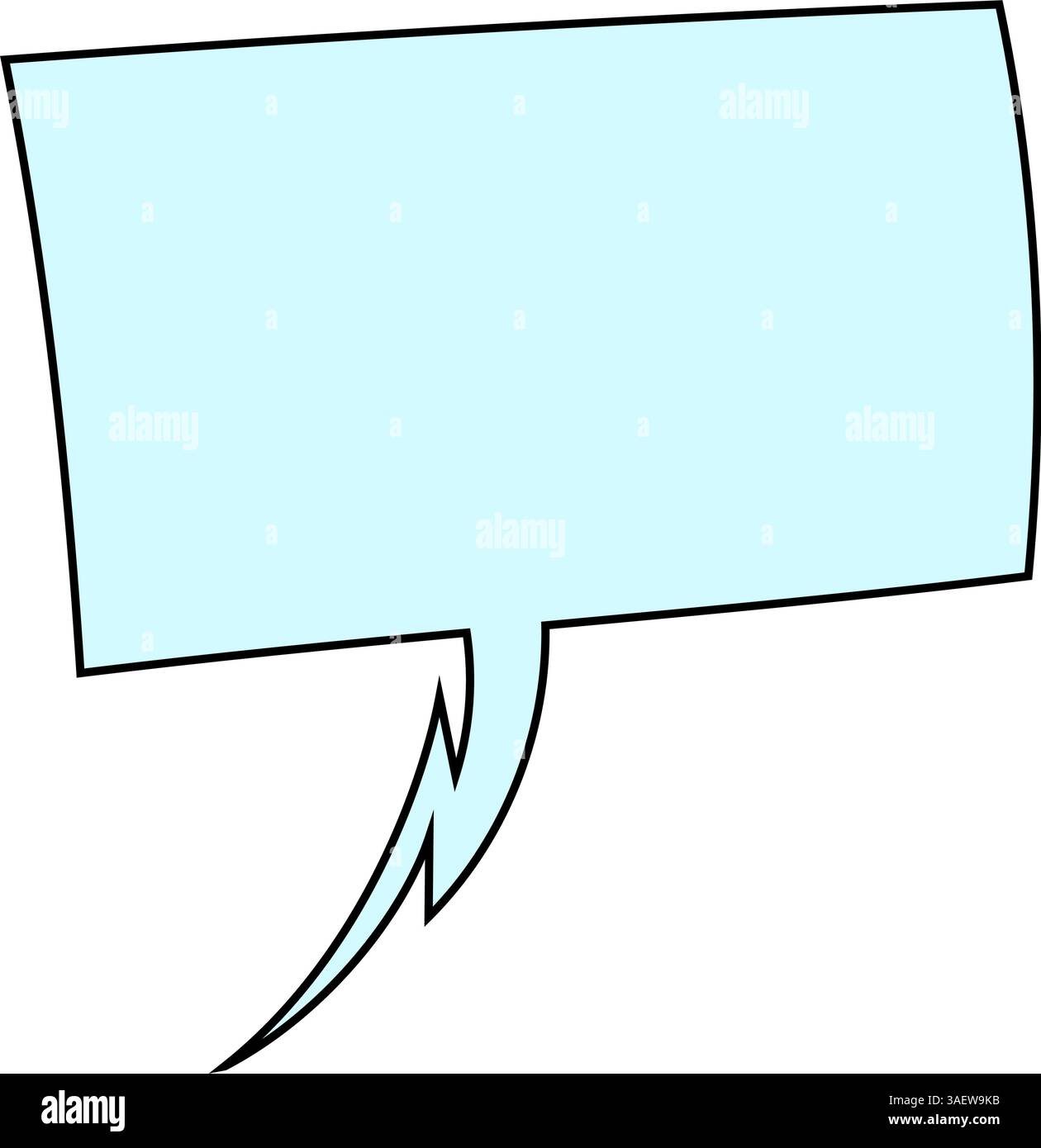 chat bubble hand drawn color vector illustration Stock Vector Image ...
