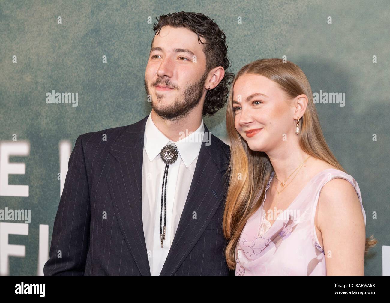 New York, NY, April 6, 2025: Frankie Jonas and Anna Olson attend ...