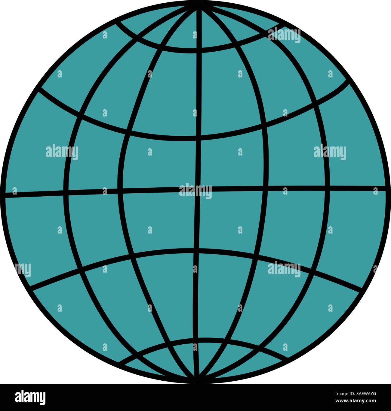 web hand drawn color vector illustration Stock Vector Image & Art - Alamy