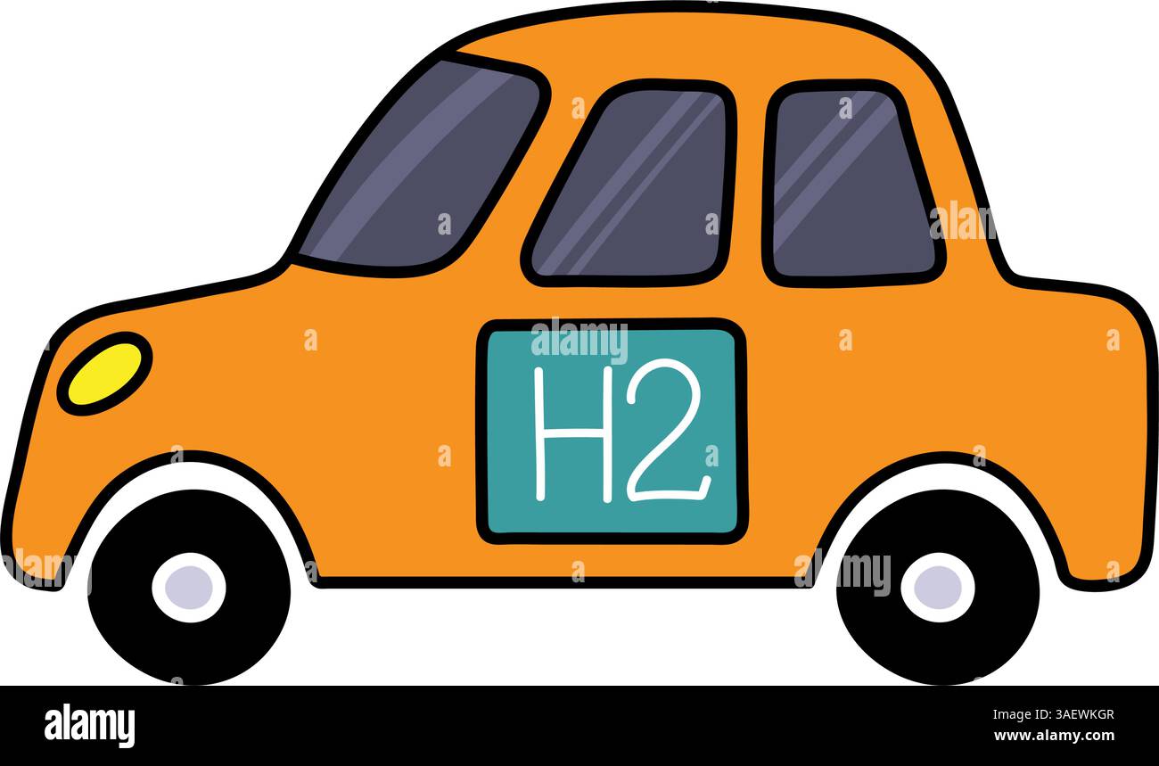 Hydrogen sign color icon hi-res stock photography and images - Alamy