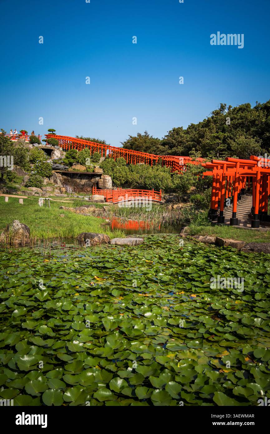 Takayama Inari Shrine in Ushigatacho, Tsugaru, Aomori, Japan Stock ...