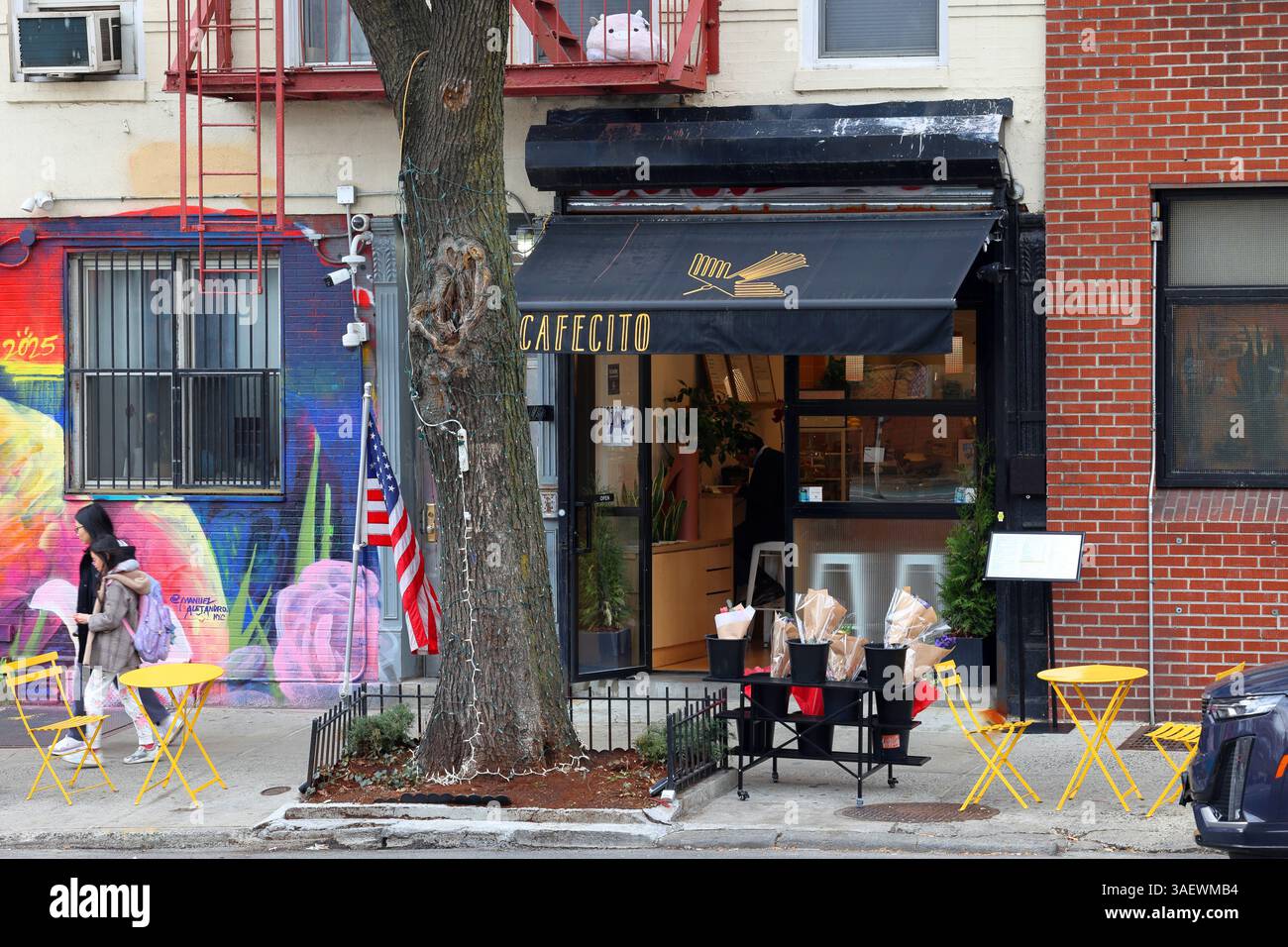 Cafecito, 111 Chrystie St, New York, NYC storefront of a Latin American ...