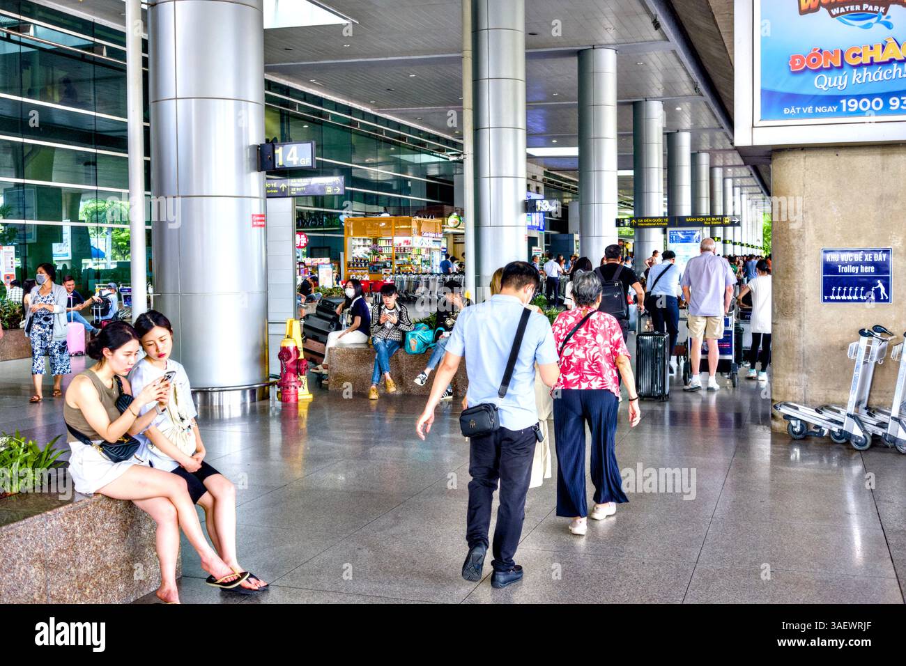 Tan Son Nhat Airport, Ho Chi Minh City, Vietnam Stock Photo - Alamy