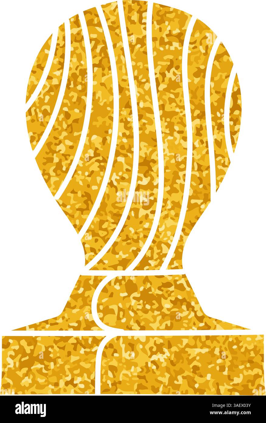 Coffee tamper drawing in gold color style Stock Vector Image & Art - Alamy