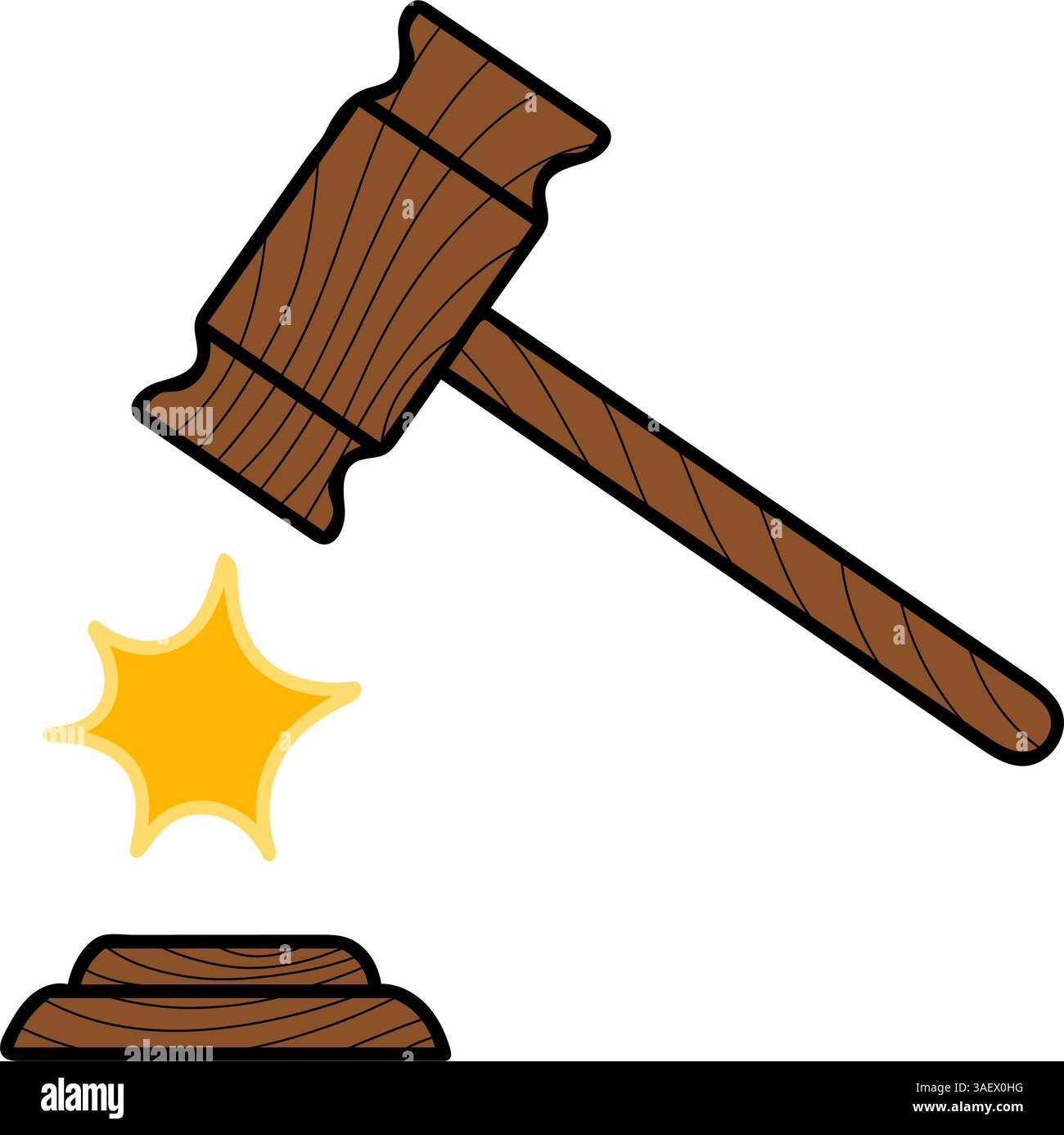 hand cuffed hand s hand drawn color vector illustration Stock Vector ...
