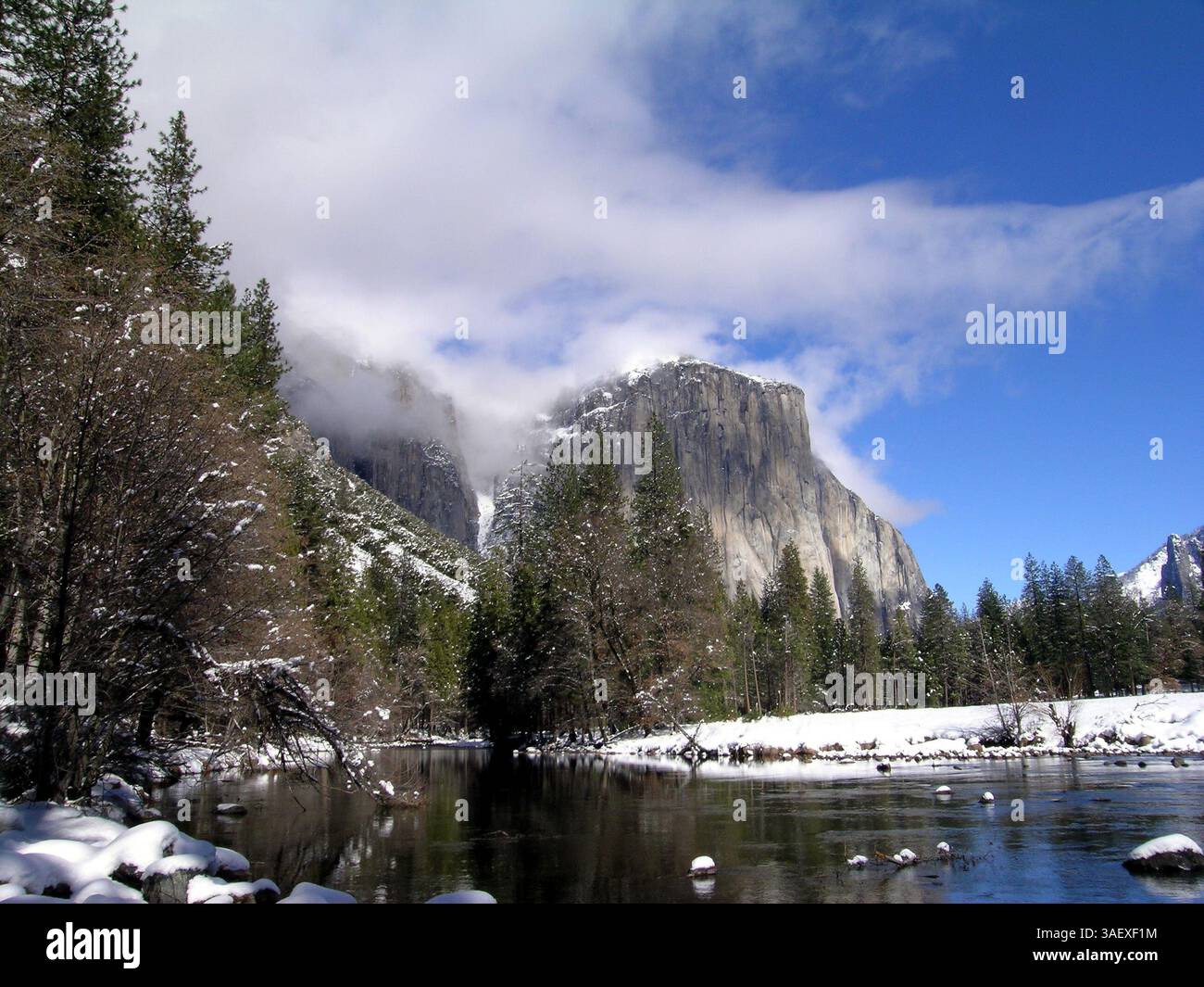 Feb 04, 2004; Yosemite, CA, USA; El Capitan is said to be the second ...