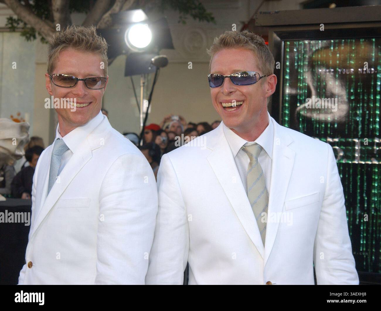 May 07, 2003; Westwood, CA, USA; Actors NEIL (L) and ADRIAN RAYMENT ...