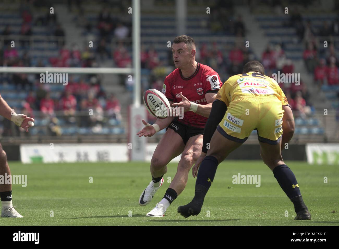 Eagles' Jesse Kriel during the 2024-25 Japan Rugby League One match between Yokohama Canon ...