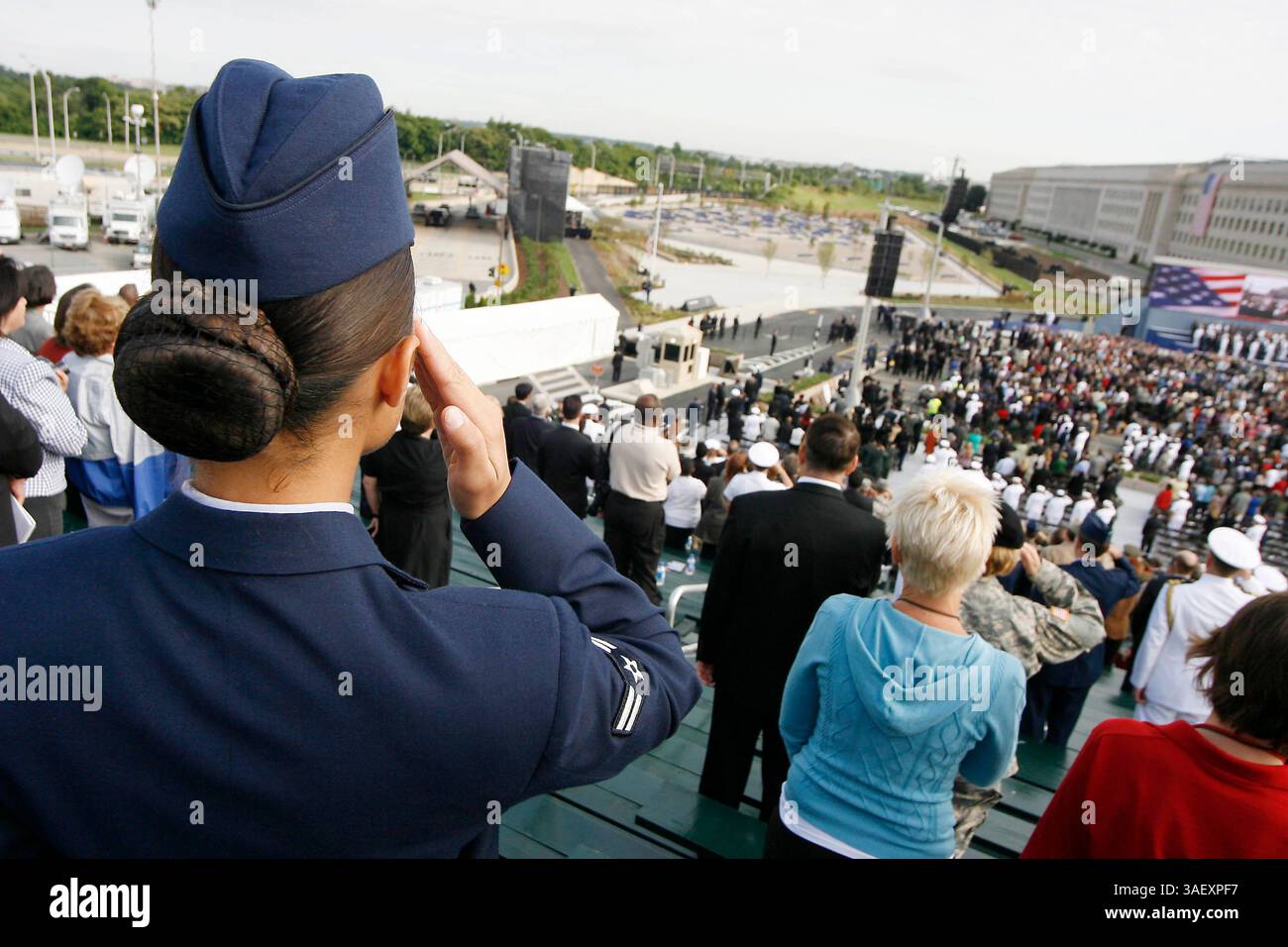 Sep 11, 2008 - Arlington, Virginia, USA - Members of the U.S. Military ...