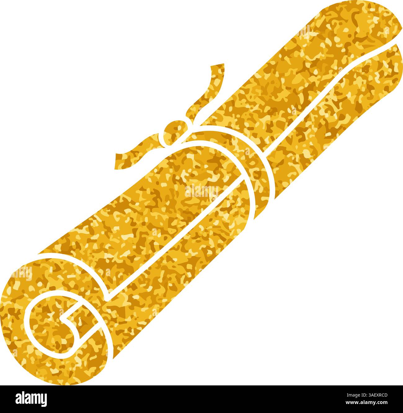 Color ancient scroll in Cut Out Stock Images & Pictures - Alamy