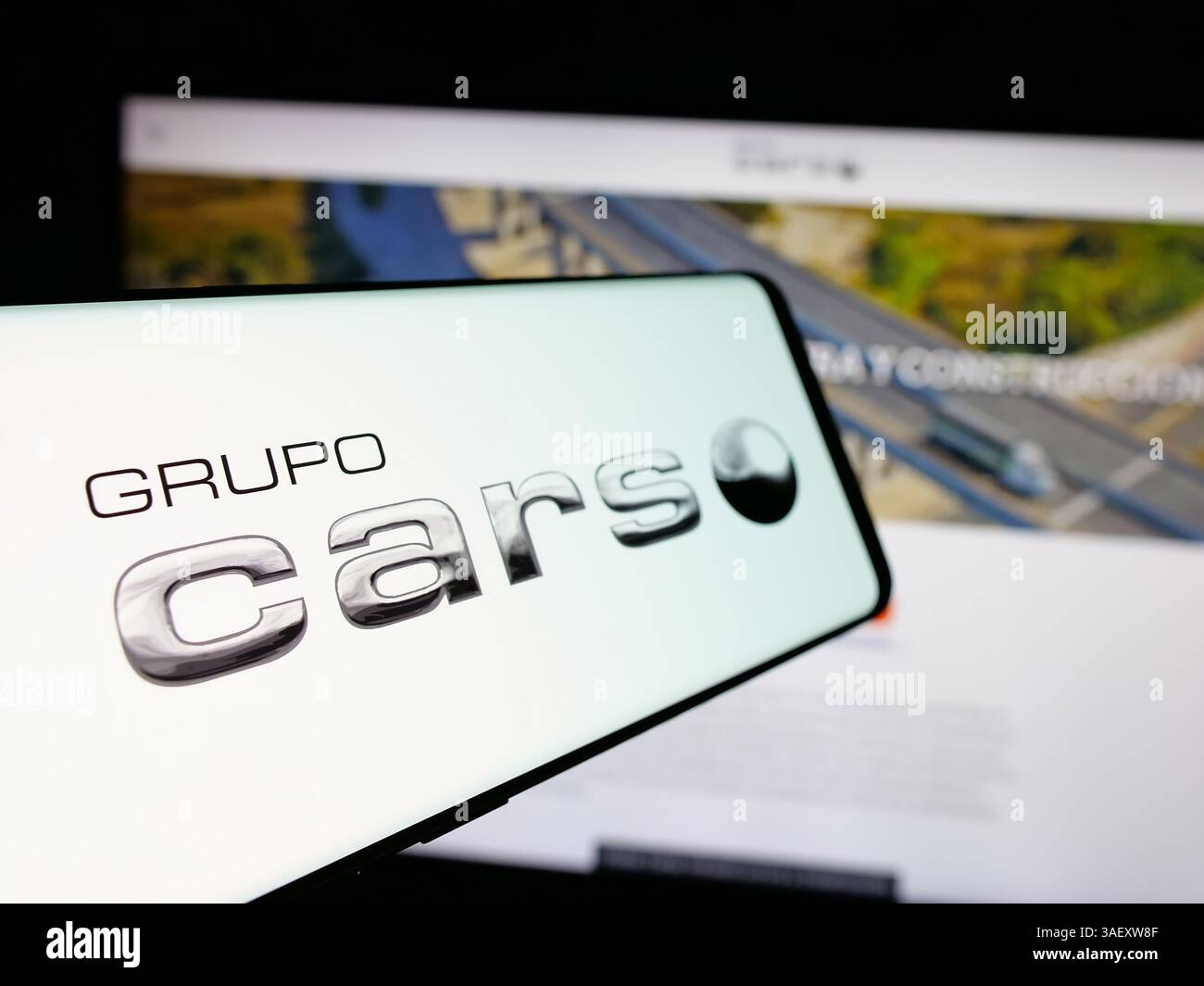 Germany. 08th Nov, 2024. In this photo illustration, a smartphone with ...