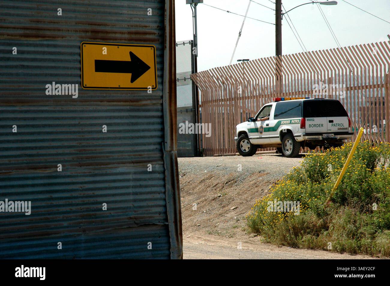 Mar 22, 2005; San Diego, CA, USA; Border Patrol Agent E.L. Spencer ...