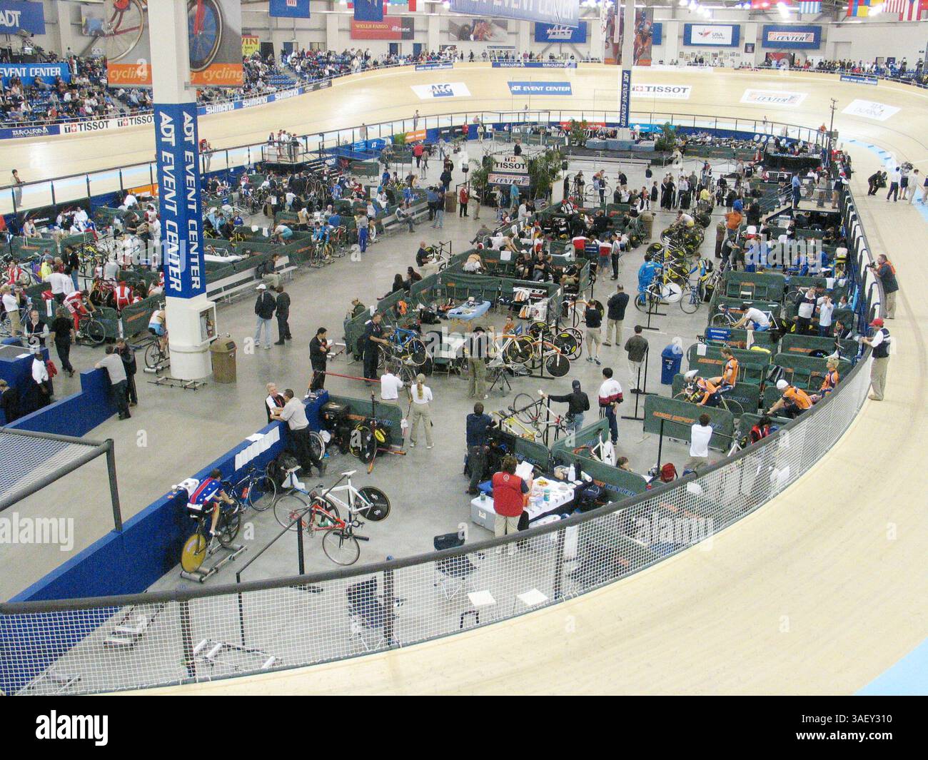 Mar 24, 2005; Los Angeles, CA, USA; Overview of the riders at the ADT ...