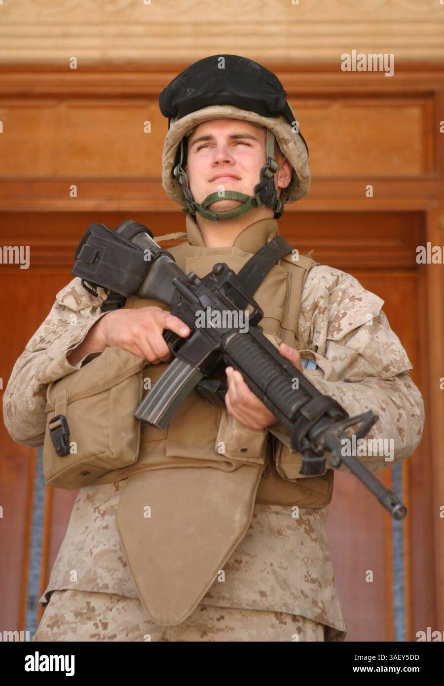 Mar 20, 2005; Camp Blue Diamond, Iraq; Lance Cpl. ROBERT DALZELL, a 21 ...