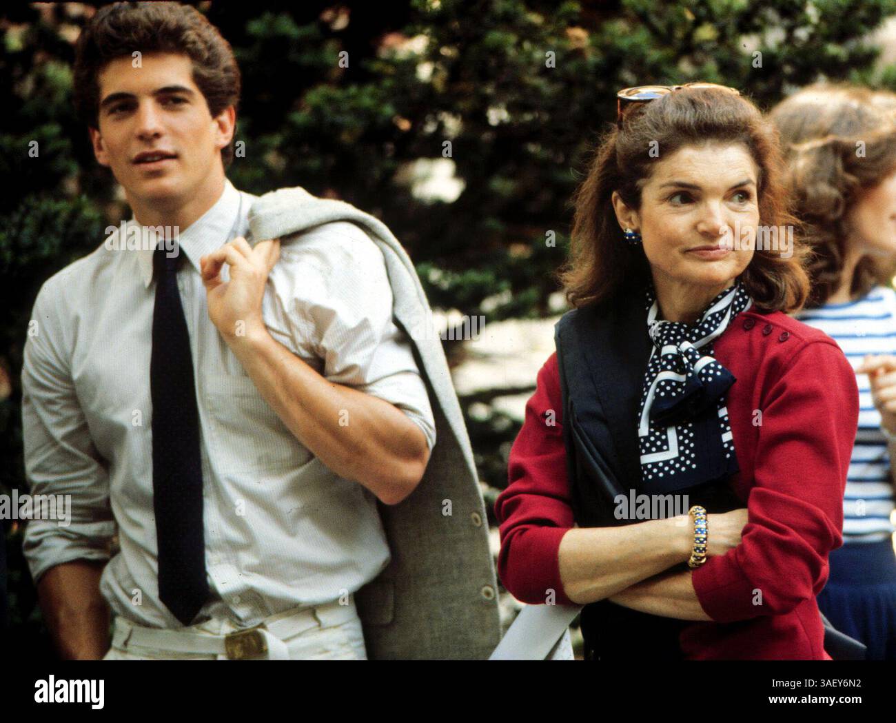 June 07, 1983; Providence, Rhode Island, USA; JOHN F. KENNEDY JR. and ...