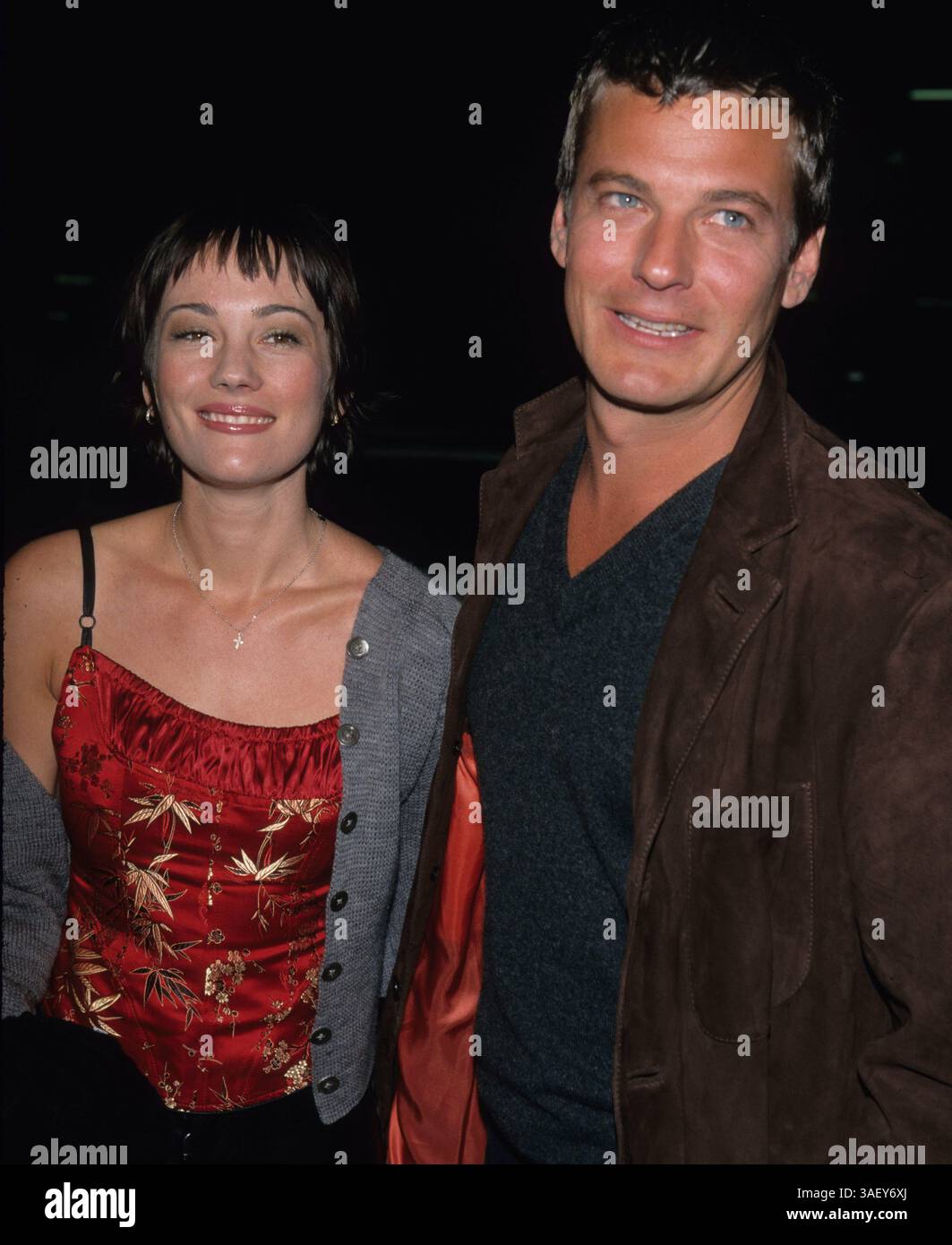 Mar 06, 1998; Los Angeles, CA, USA; Actress NATASHA WAGNER and ADAM ...