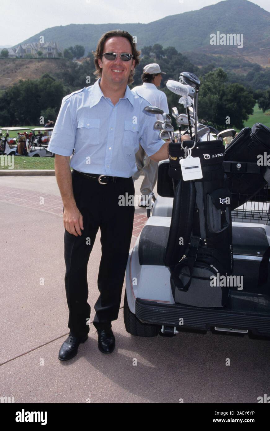 Aug 17, 1998; Los Angeles, CA, USA; Race car driver JIMMY VASSER at the ...