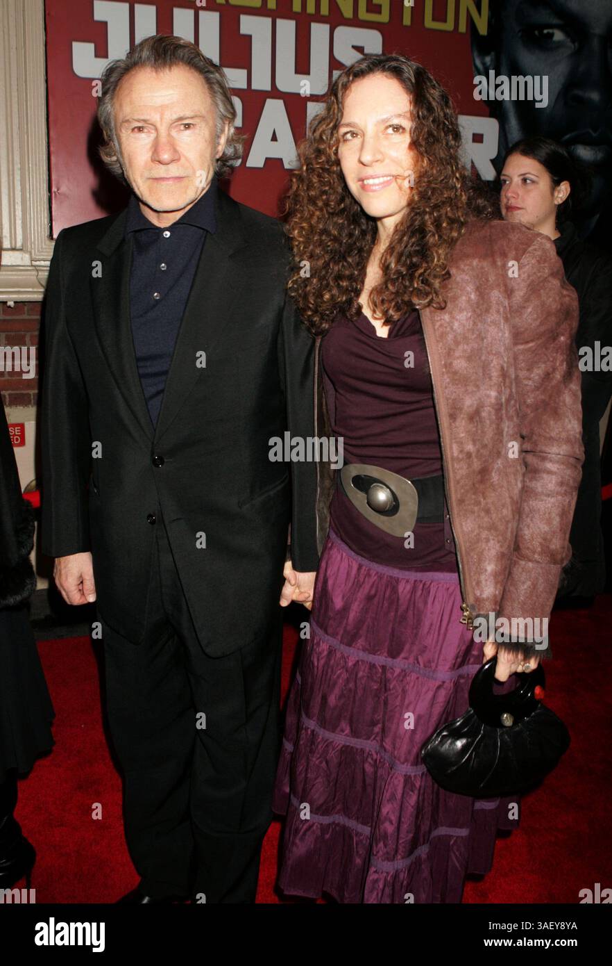 Apr 03, 2005; New York, NY, USA; Actor HARVEY KEITEL & WIFE at the ...