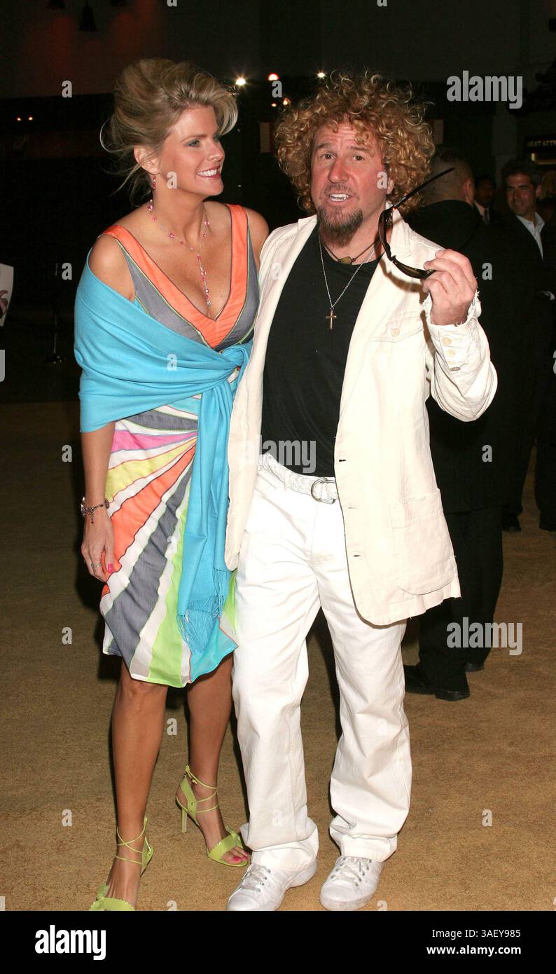 Apr 04, 2005; Los Angeles, CA, USA; Singer SAMMY HAGAR at the 'Sahara ...
