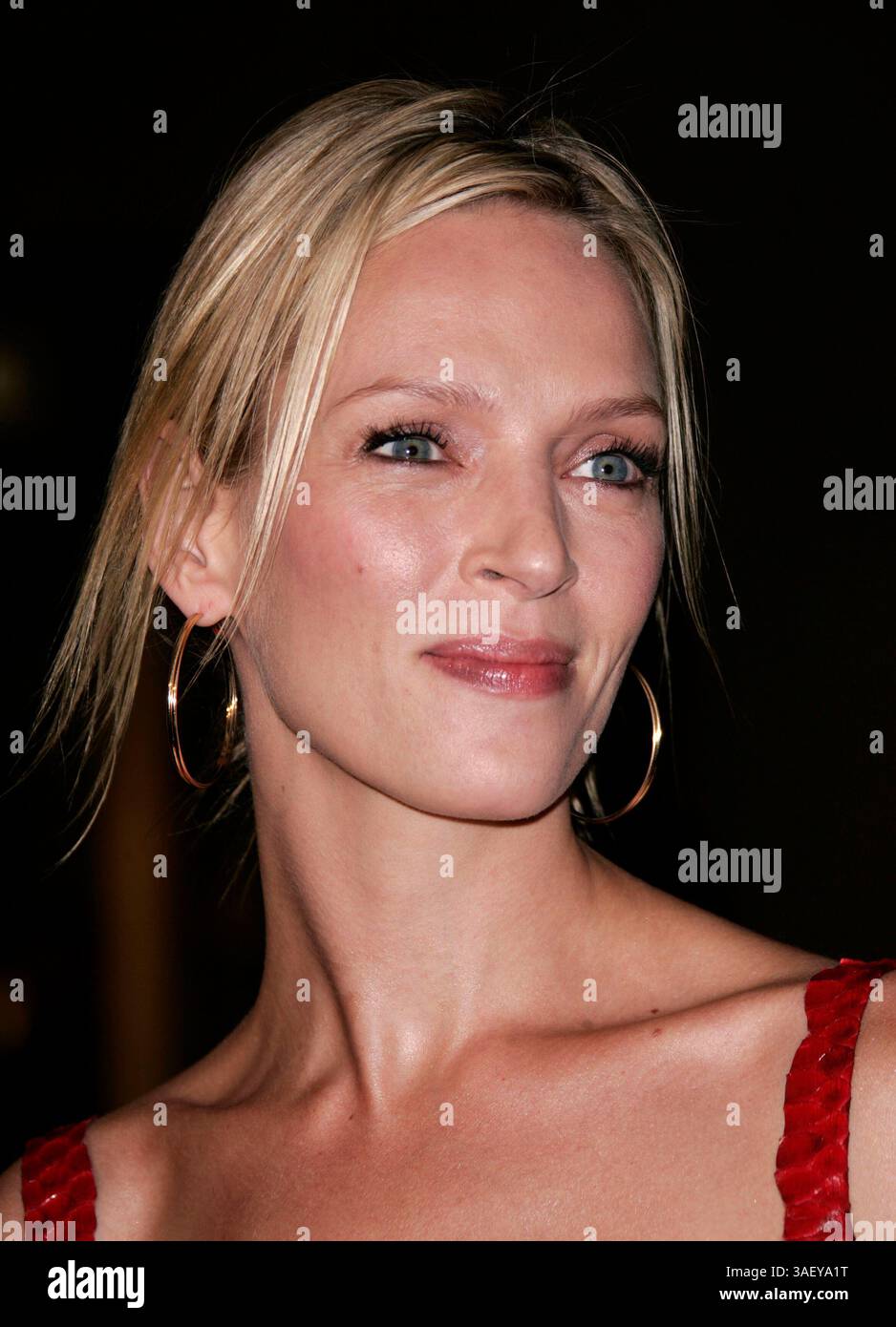 Feb 14, 2005; Hollywood, California, USA; Actress UMA THURMAN at the ...