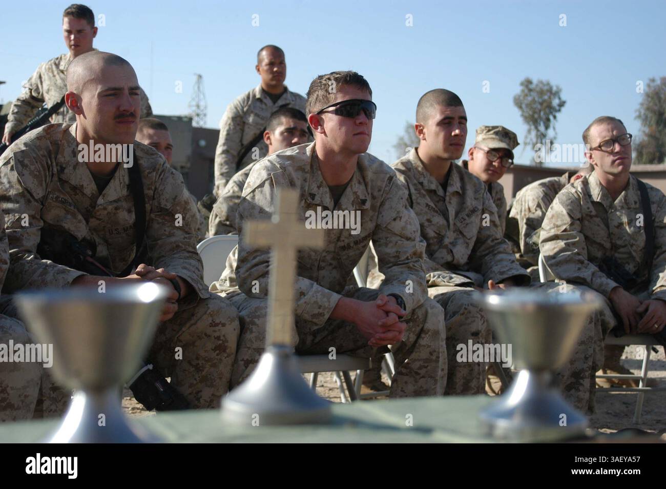 Mar 27, 2005; Ar Ramadi, Iraq; Marines with Company C, 1st Battalion ...