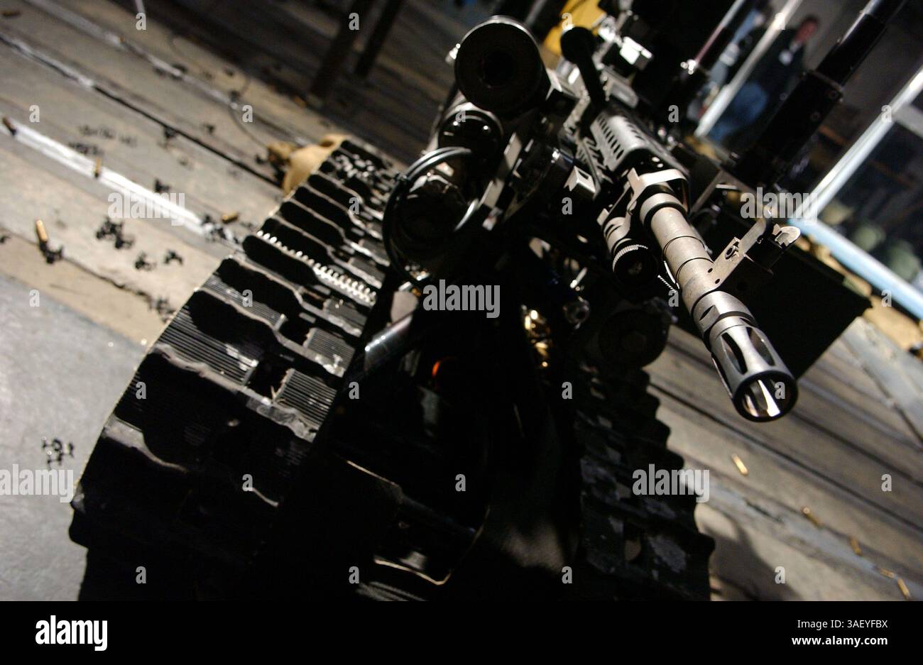 Mounted m 240b machine gun hi-res stock photography and images - Alamy