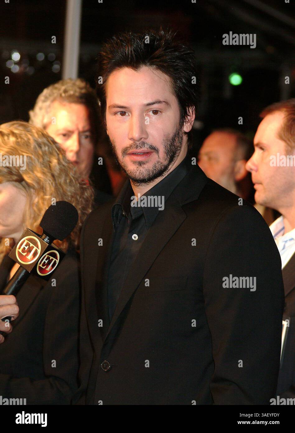 Feb 16, 2005; Hollywood, California, USA; Actor KEANU REEVES at the ...
