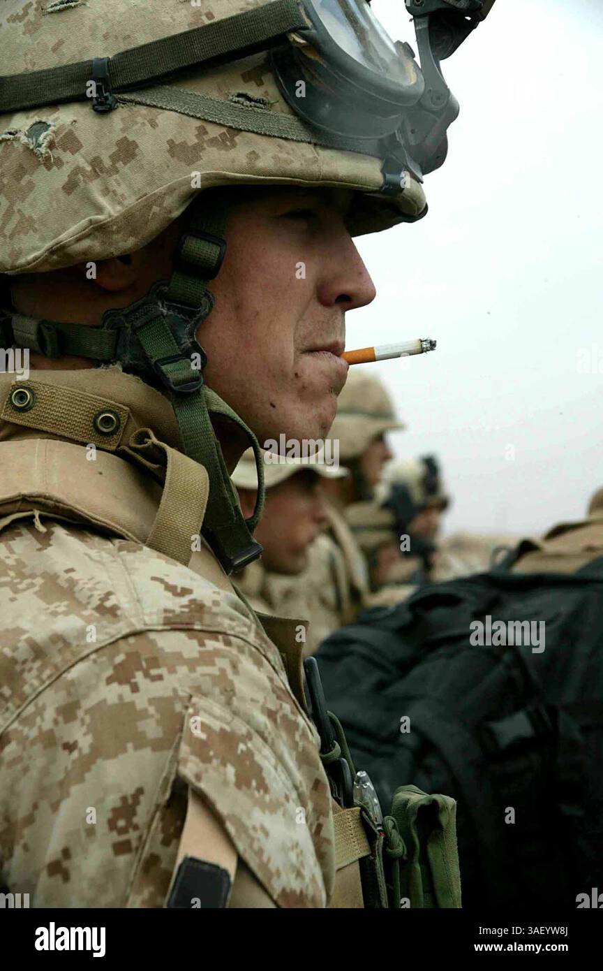 Nov 05, 2004; Fallujah, Iraq; Only a few days before the assault on the ...