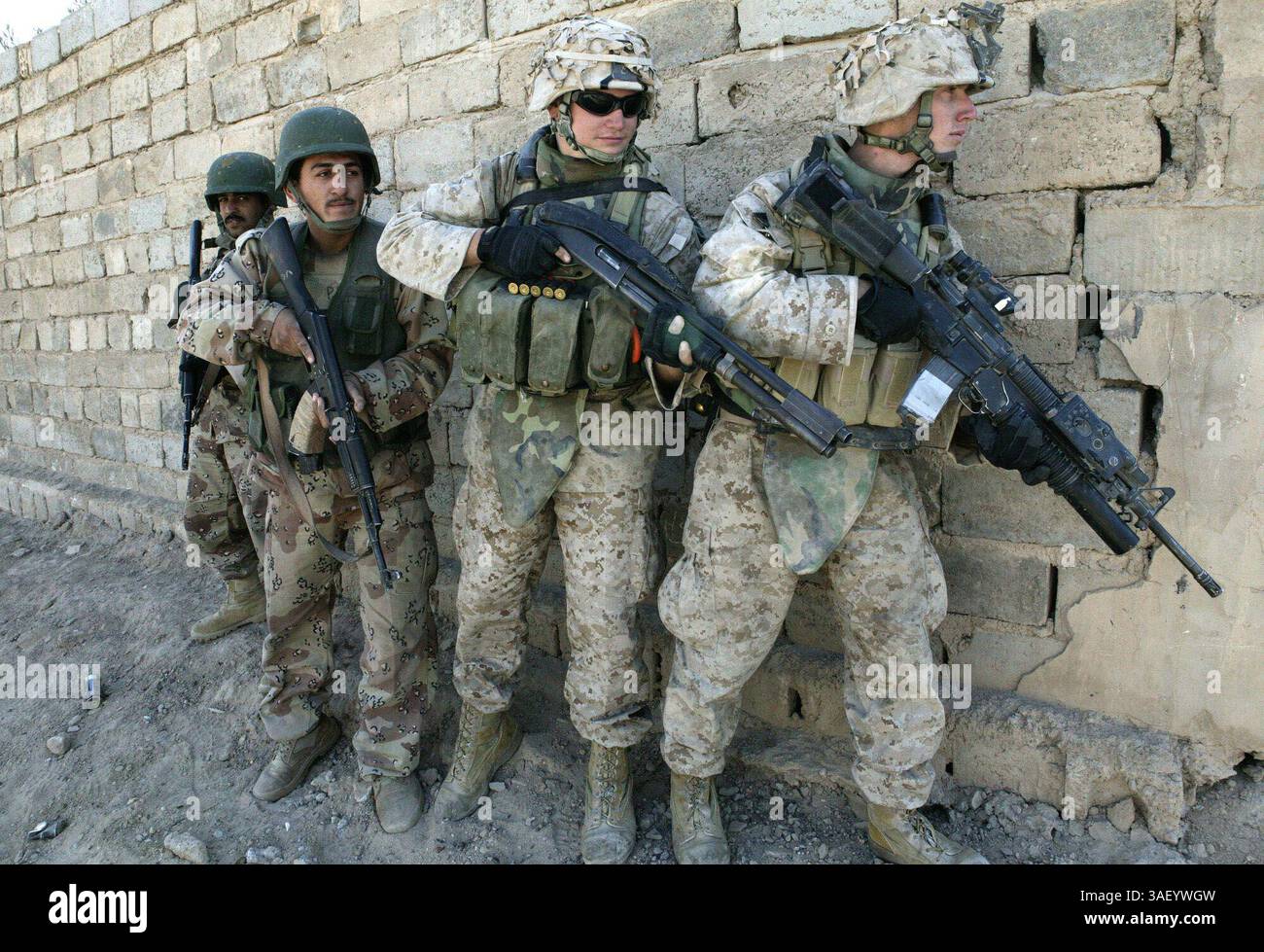 Dec 10, 2004; Fallujah, Iraq; Lance Cpl. JEFF BARTLETT, a team leader ...