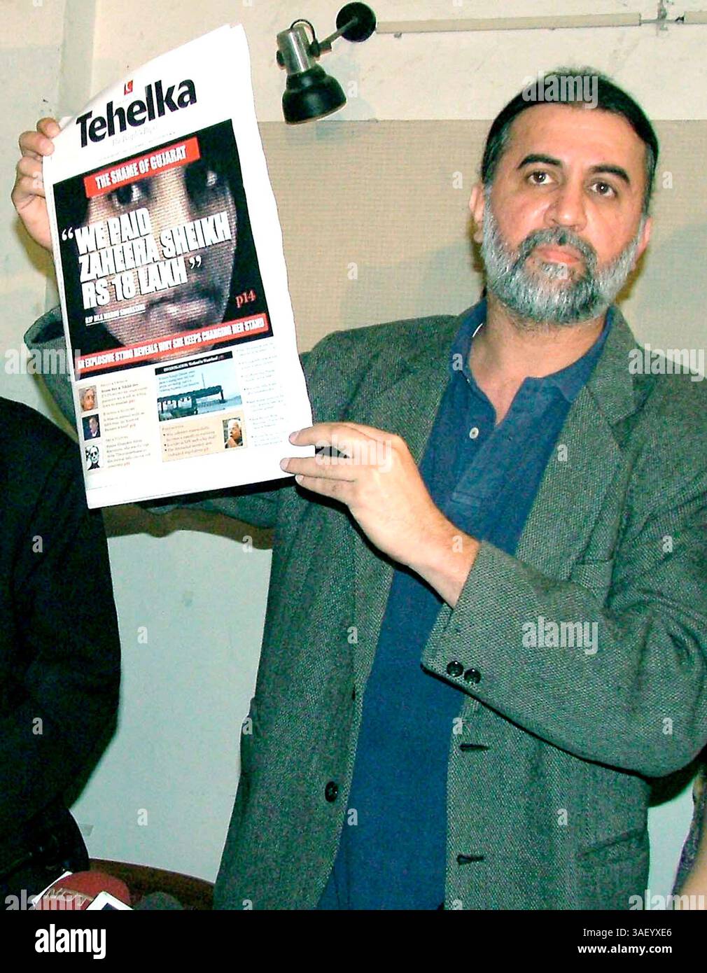 Dec 22, 2004; New Delhi, INDIA; Tarun Tejpal, the Chief Editor of ...