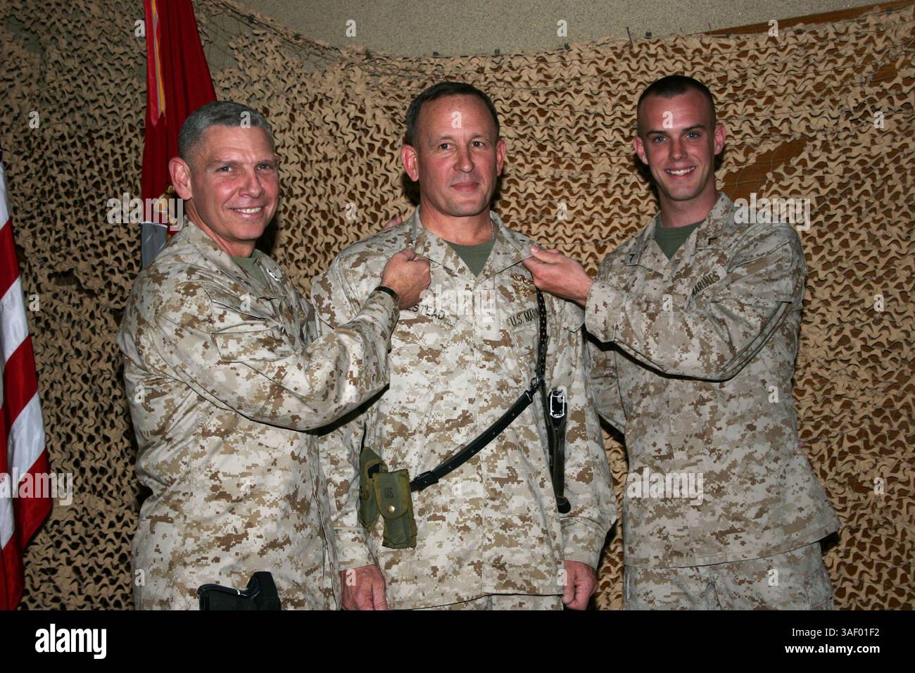 Feb 23, 2005; Al Asad, Iraq; Maj. Gen. THOMAS L. MOORE, 2nd Marine ...