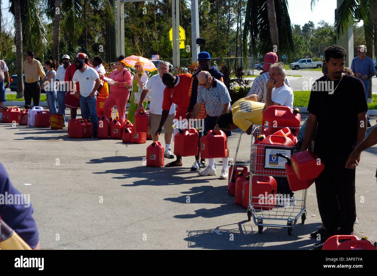 Oct 27, 2005; West Palm Beach, FL, USA; With few gas stations having ...