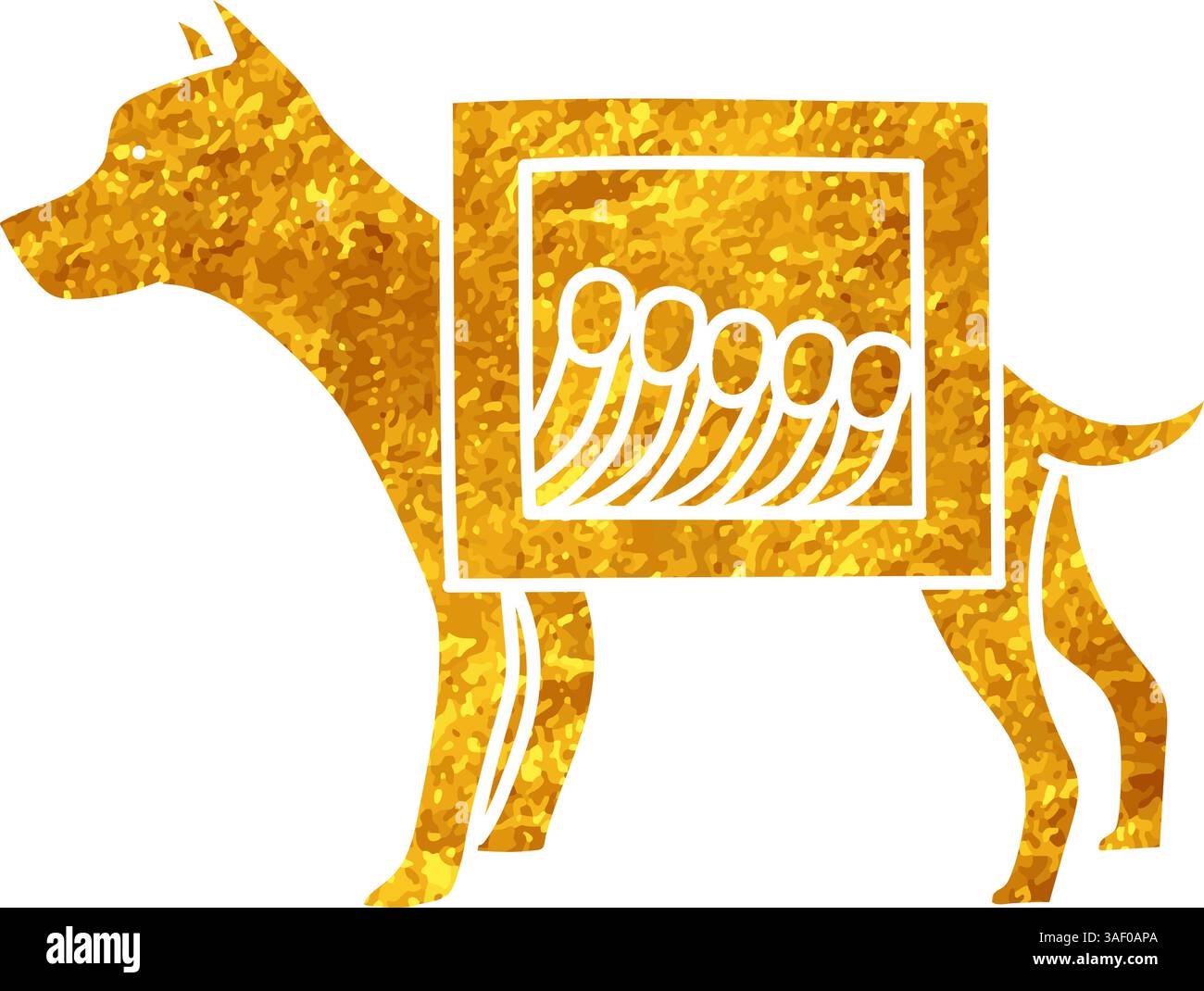 Dog skeleton drawing hi-res stock photography and images - Alamy