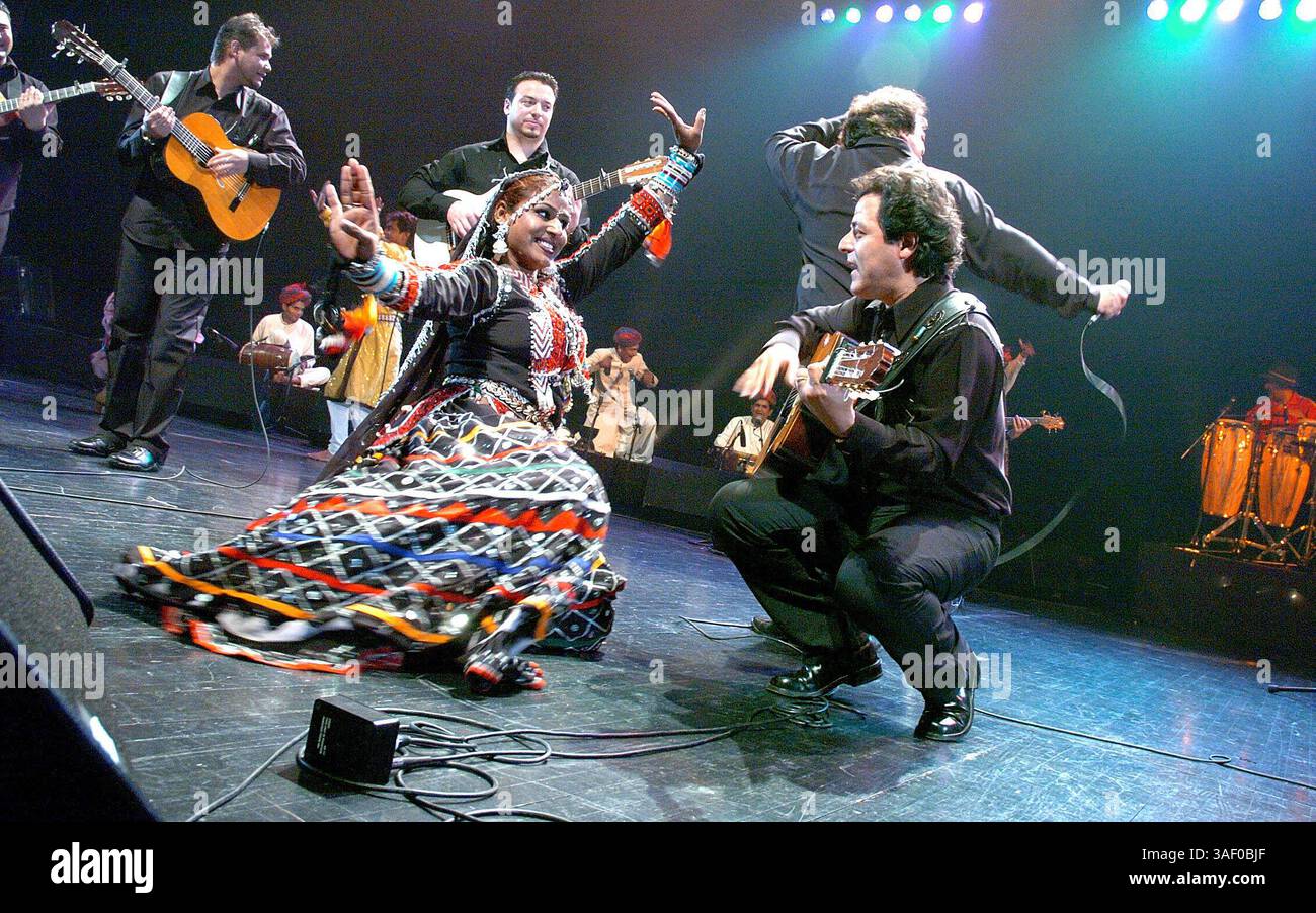 Apr 02, 2005; Cannes, FRANCE; Chico and the Gypsies (Flamenco and rumba ...