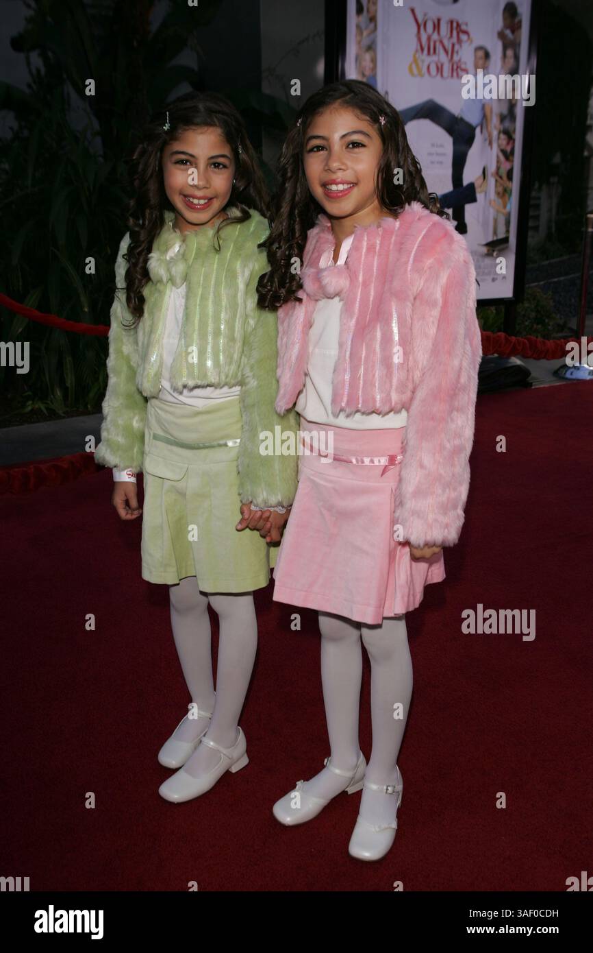 Nov 20, 2005; Hollywood, CA, USA; JESSICA HABIB and JENNIFER HABIB at ...
