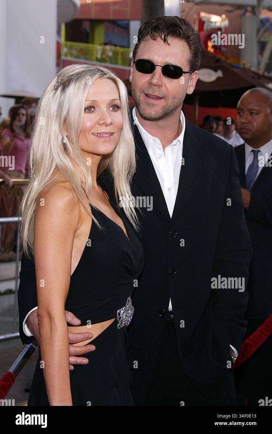 May 23, 2005; Hollywood, California, USA; Actor RUSSELL CROWE and wife ...